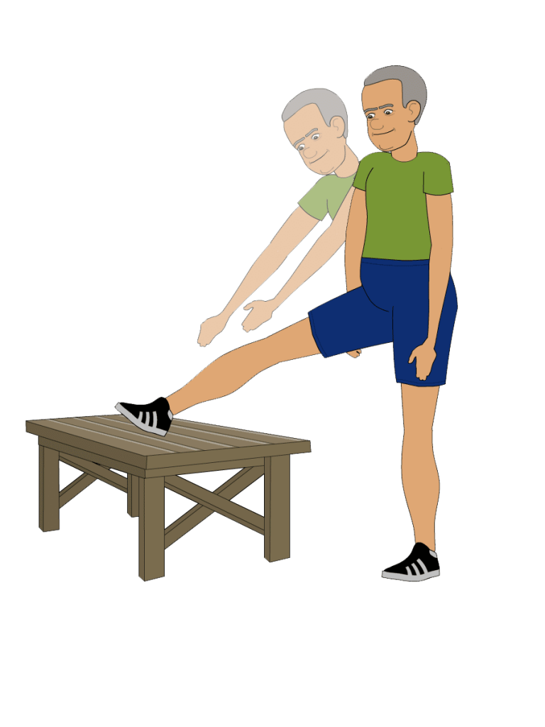 Standing Hamstring Stretch - Laird Chiropractic