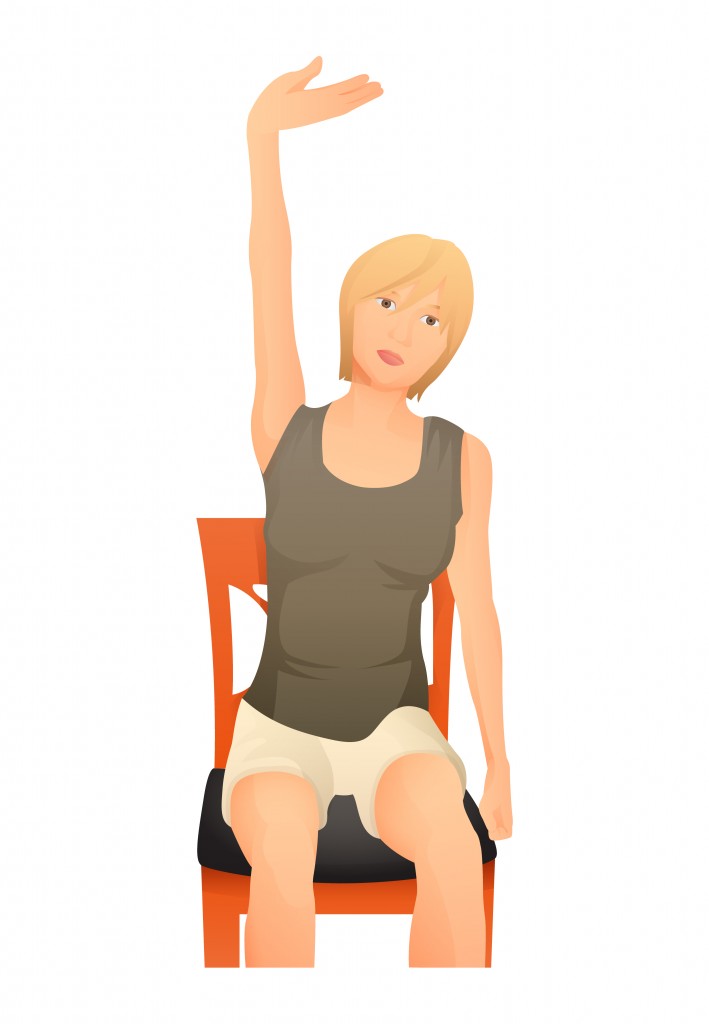 Sitting Shoulder Stretch - Laird Chiropractic